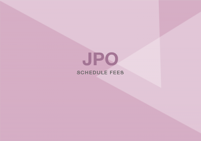 JPO - SCHEDULE FEES - ID5